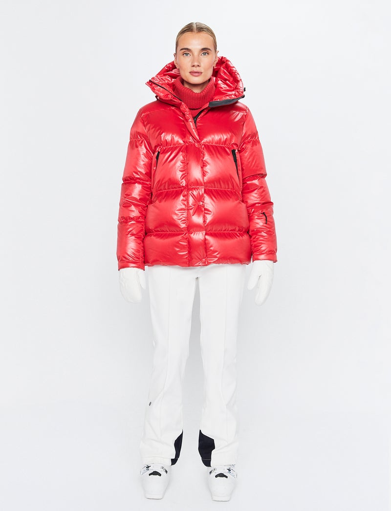 Sarah Ski Jacket - Poinsetta Red | 8848 Altitude