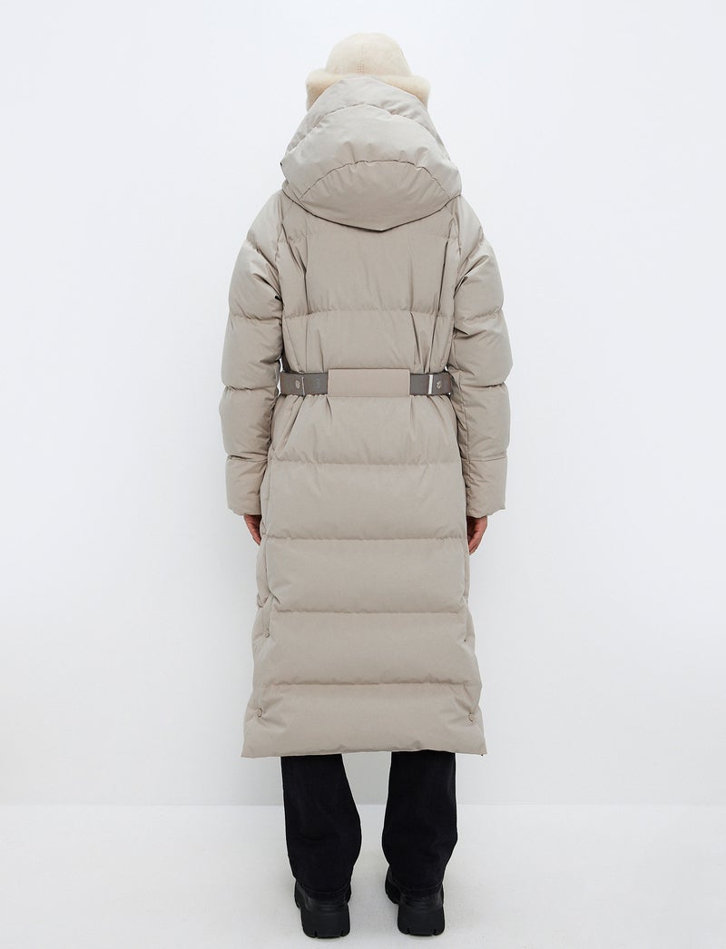 Ruth Down Coat - Lt Beige | 8848 Altitude