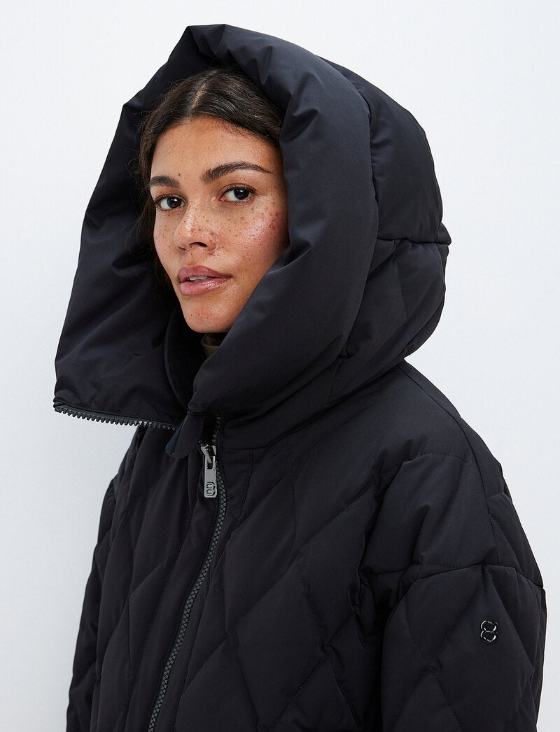 Hildi W Ski Puffer - Black | 8848 Altitude
