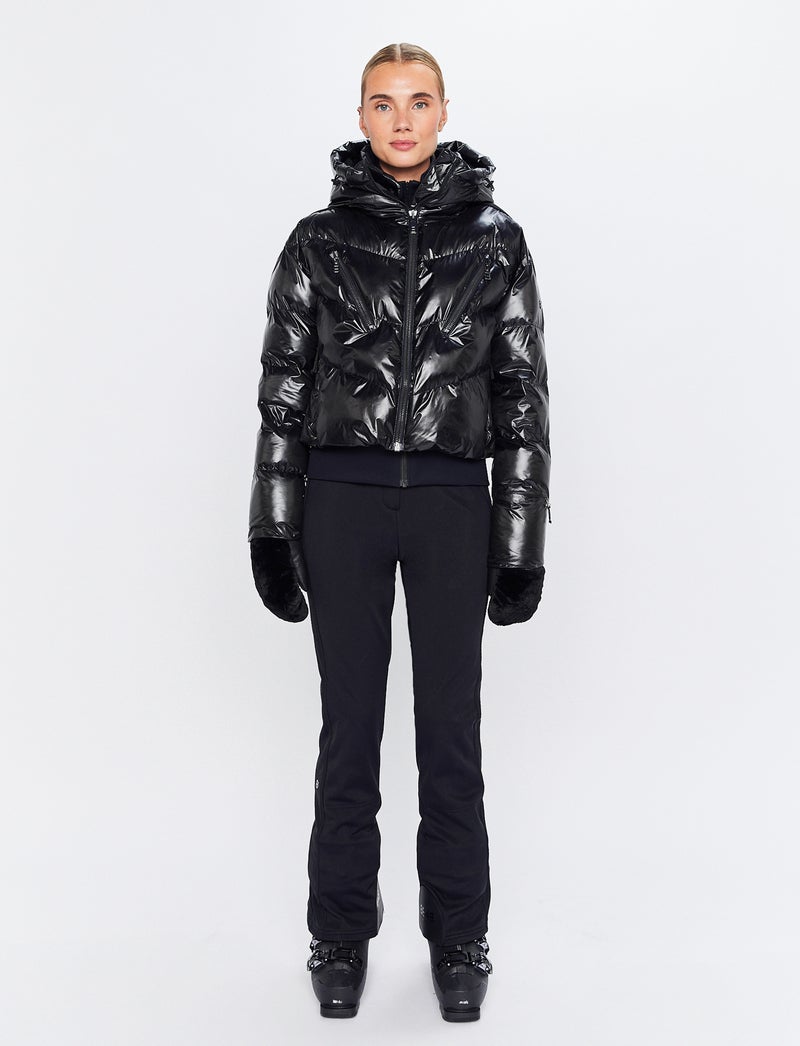 Noelle W Ski Puffer - Black | 8848 Altitude